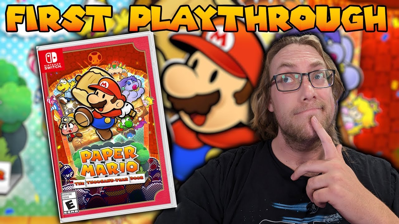 🔴First time I've EVER played Paper Mario: PART 2! - YouTube
