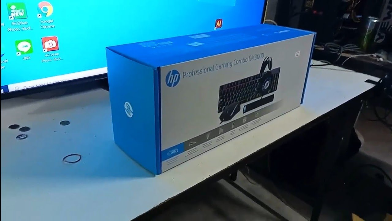 รีวิว HP/professional gaming combo GM 3,000 ชุดแต่งคอมที่ราคาพอใช้ ...