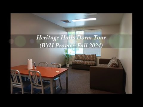 Heritage Halls Dorm Tour BYU Provo Fall 2024 - YouTube