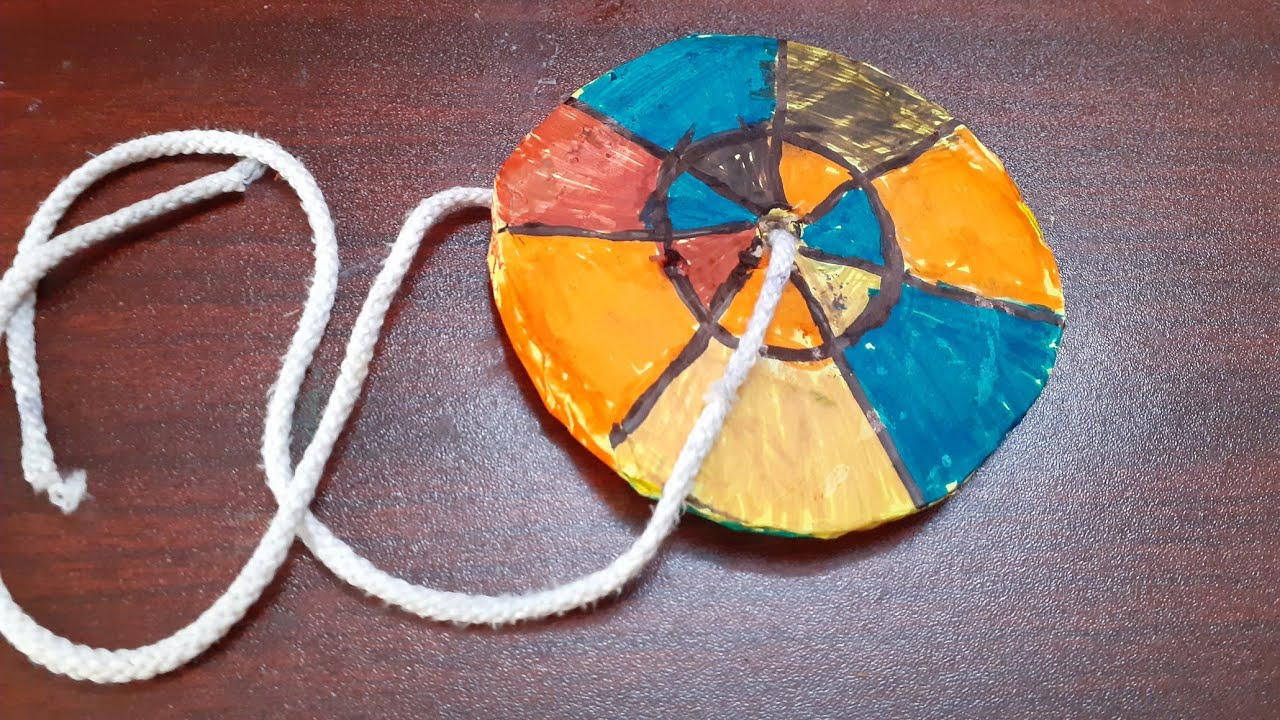 Cardboard Spinner 🤩 - YouTube