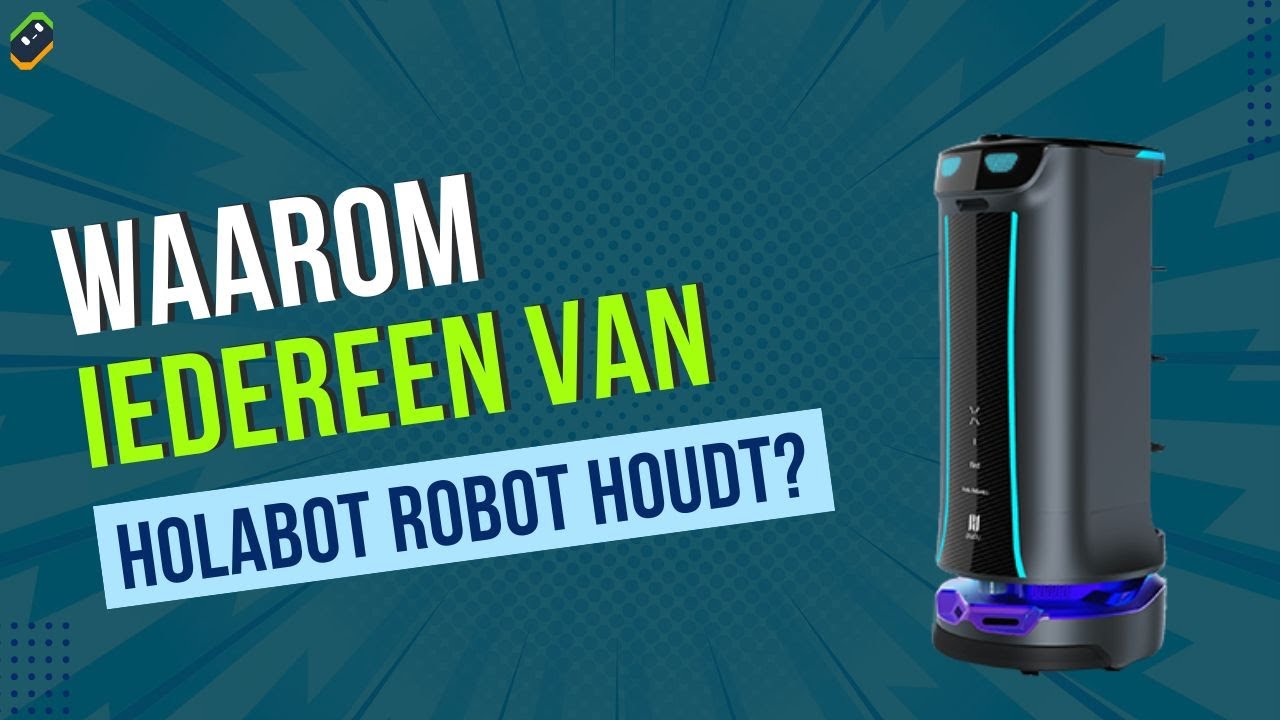 Waarom Iedereen Van Holabot Robot Houdt - Probotics Service Robots ...