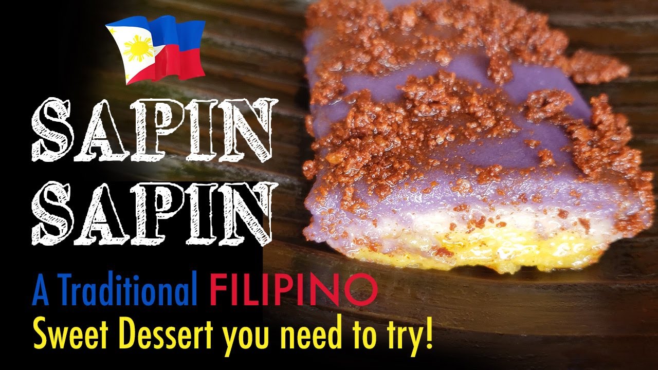Sapin-sapin, a traditional filipino dessert you need to try! - YouTube