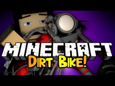Minecraft: Mod Showcase - DIRT BIKE! (1.6.2) - YouTube