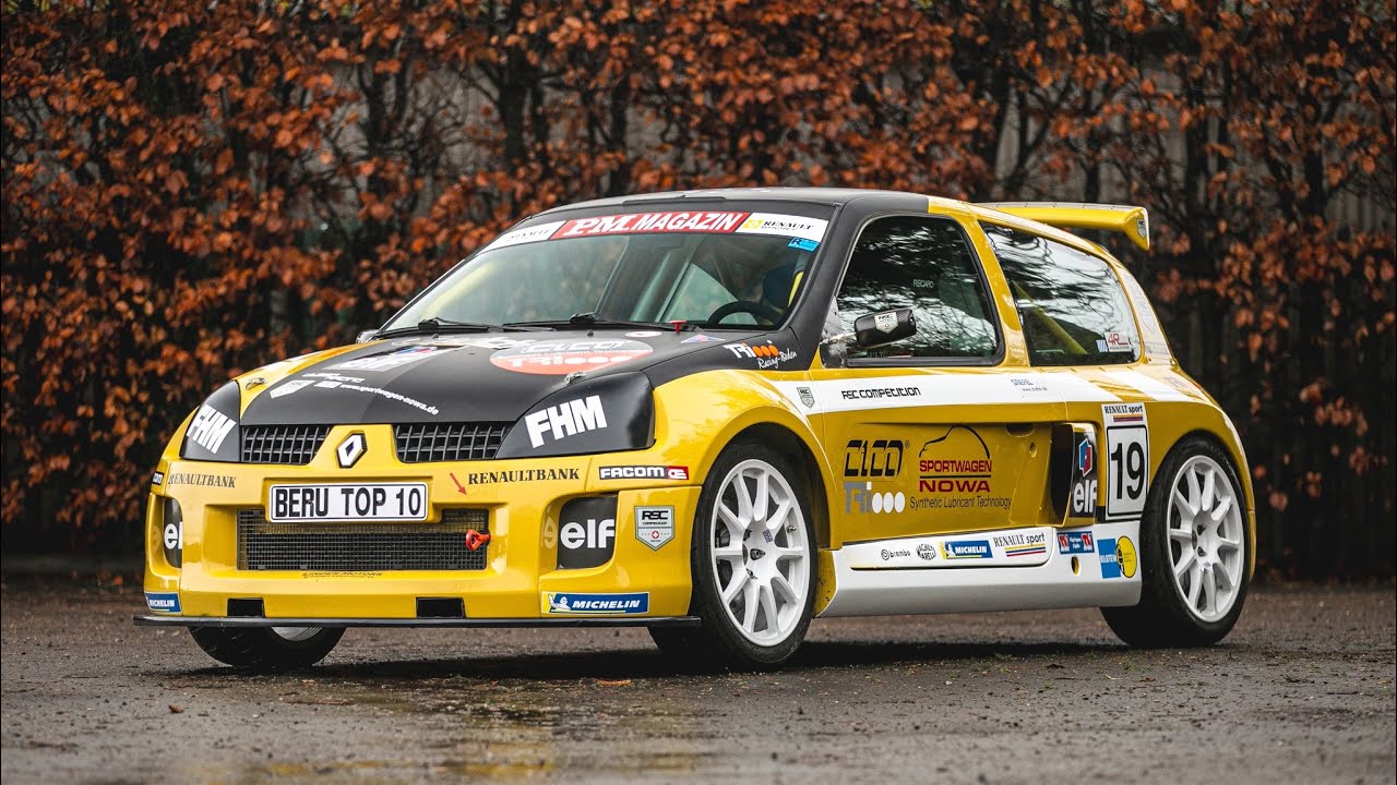 1999 Renault Clio V6 Trophy - YouTube