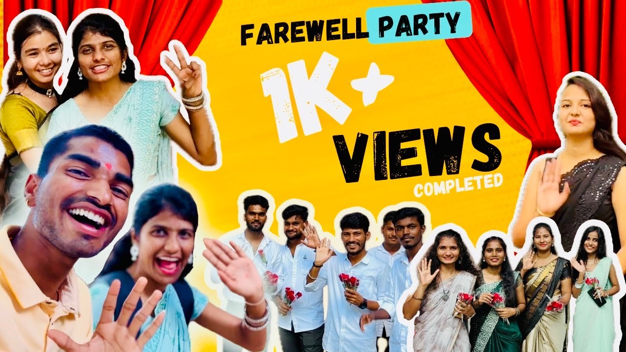 The Most Epic College Farewell Party 🎉 Non-Stop Dance, Laughter😍💃# ...