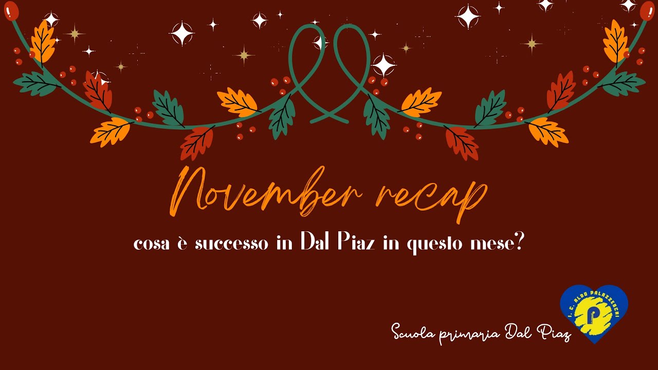 November recap - YouTube