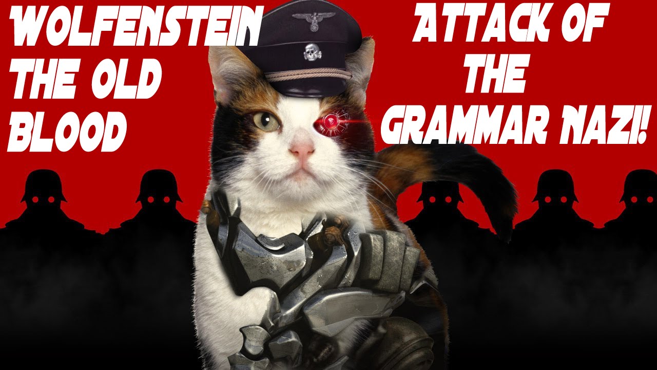 Grammar Nazi Cat