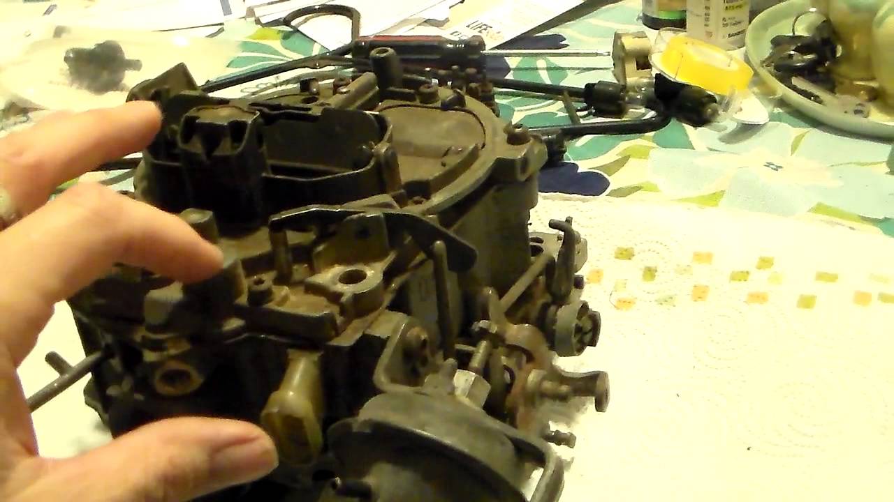 Understanding computer-controlled Quadrajets part 1 of 3 - YouTube