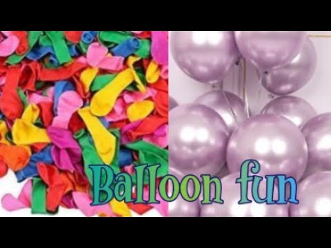 unboxing balloons//popping balloons//viral video//fun time😎😎 - YouTube