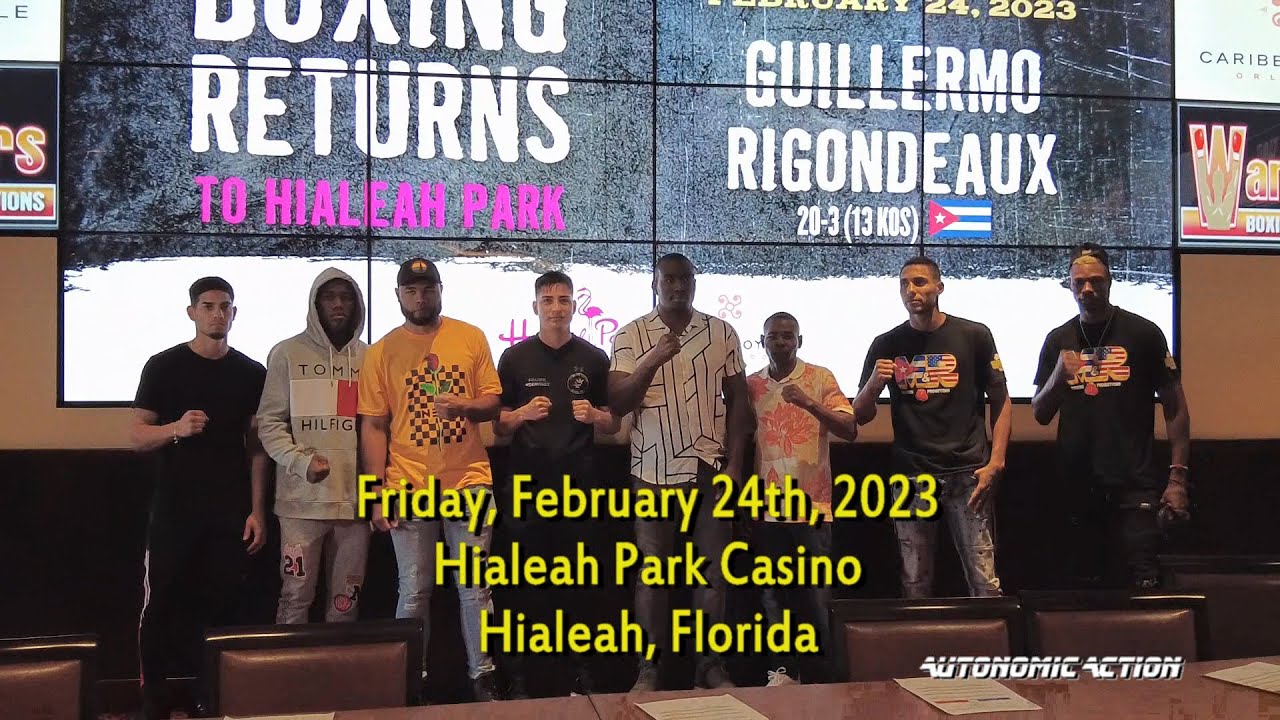 Promoter Luis DeCubas Sr. Exciting Card LineUp "Boxeo Cubano 3 ...