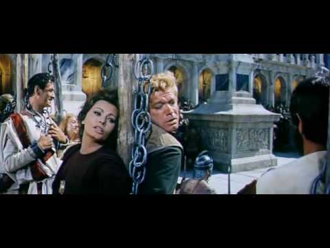 Peplum movie burning scene - YouTube
