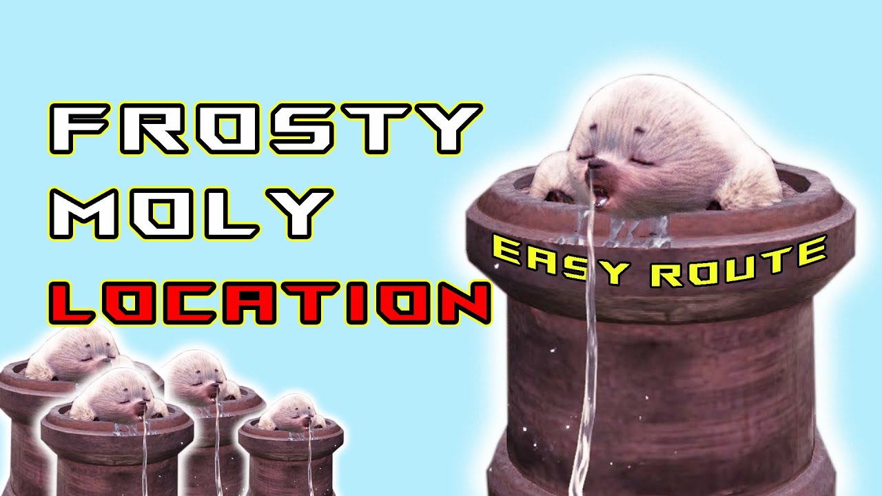 MHW: Iceborne Frosty Moly Location Easy Route - YouTube