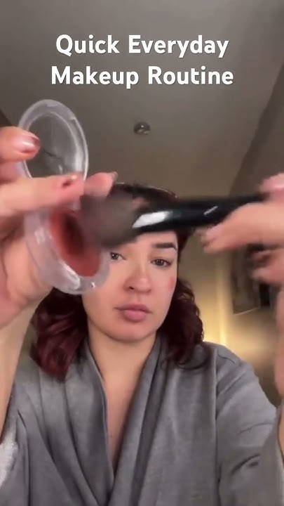 Quick everyday makeup routine #makeup #grwm #makeuptutorial #beauty #getreadywithme # ...