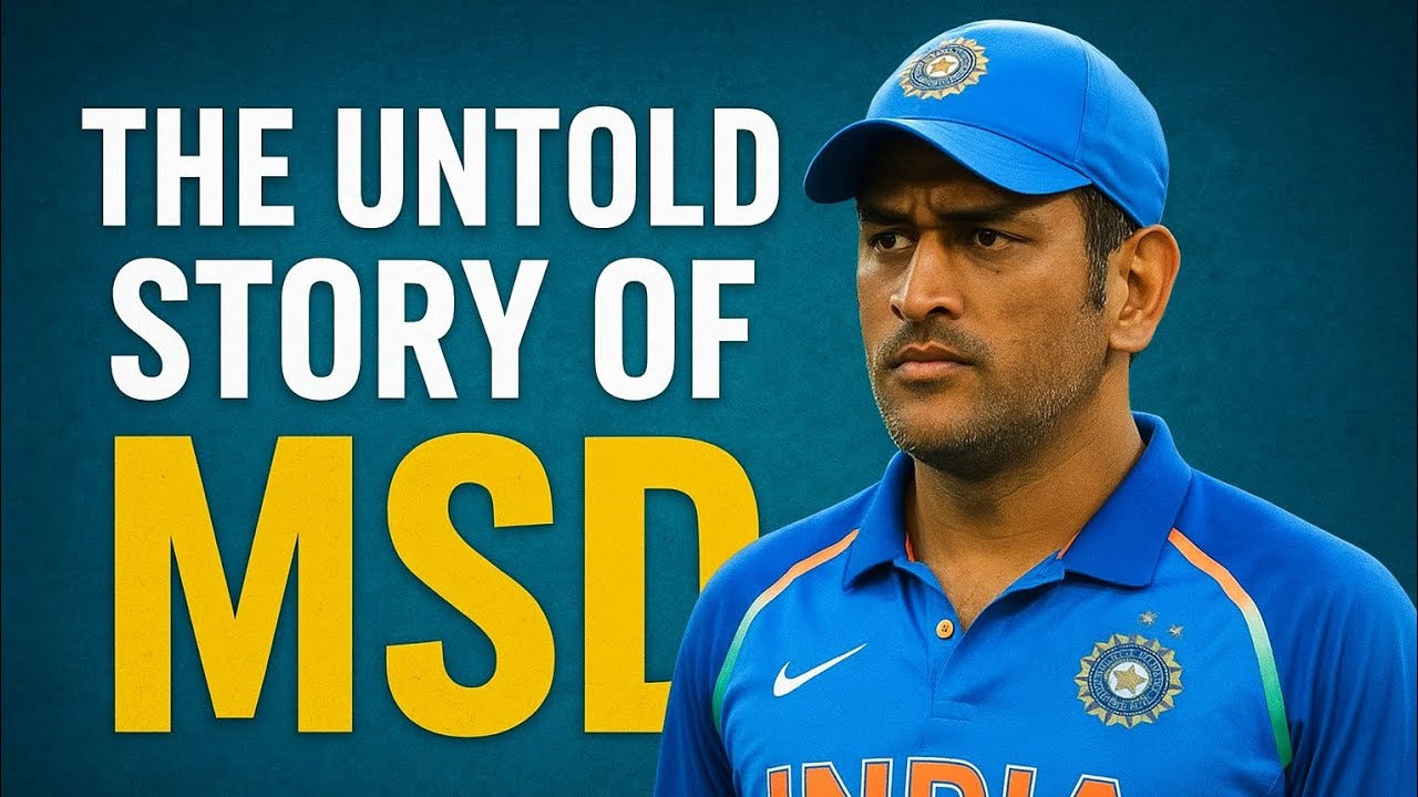 MSD: The Rise of a Legend | Unknown Facts About Mahendra Singh Dhoni ...