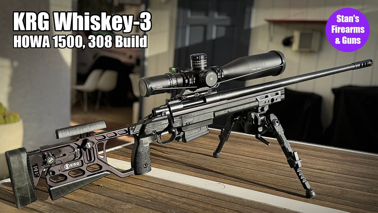 HOWA 1500 with KRG-3 Whiskey Gen 6 Build!! - YouTube