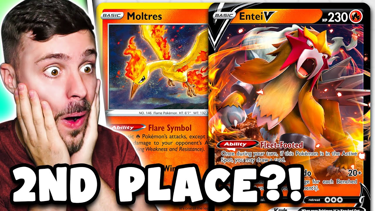 Entei V Got 2nd in a 130 Player Tournament?! (WITH NO CHARIZARD EX ...