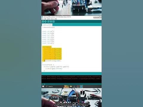 Belajar singkat cara memprogram seven segment led mengunakan #arduino - YouTube