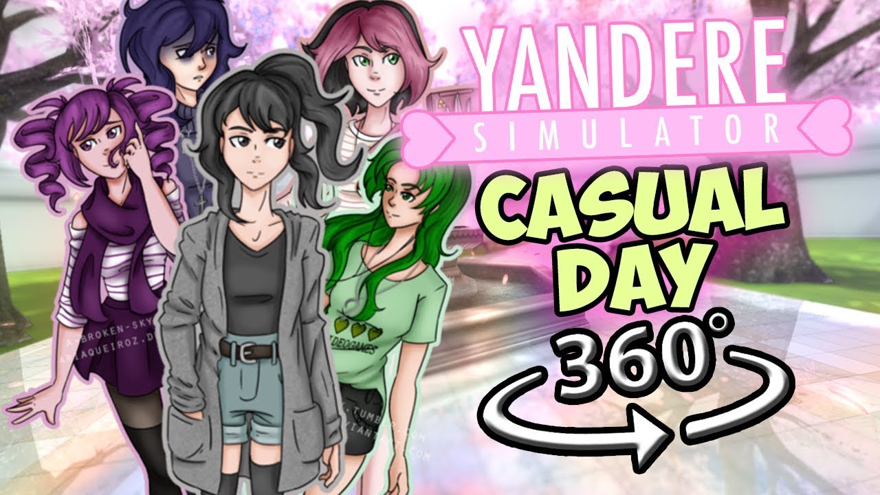 Casual Days 360: Yandere Simulator 360 VR - YouTube