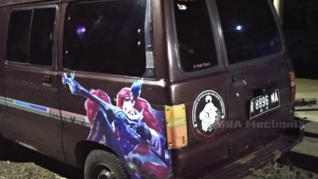 Tes mesin DAIHATSU ZEBRA 1.3 - YouTube