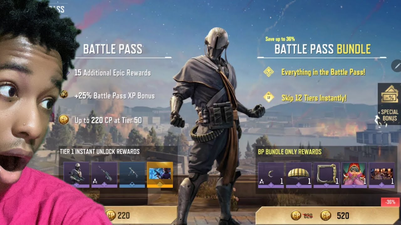 New Battle Pass Codm Free Skins Plus Free Bundles - YouTube