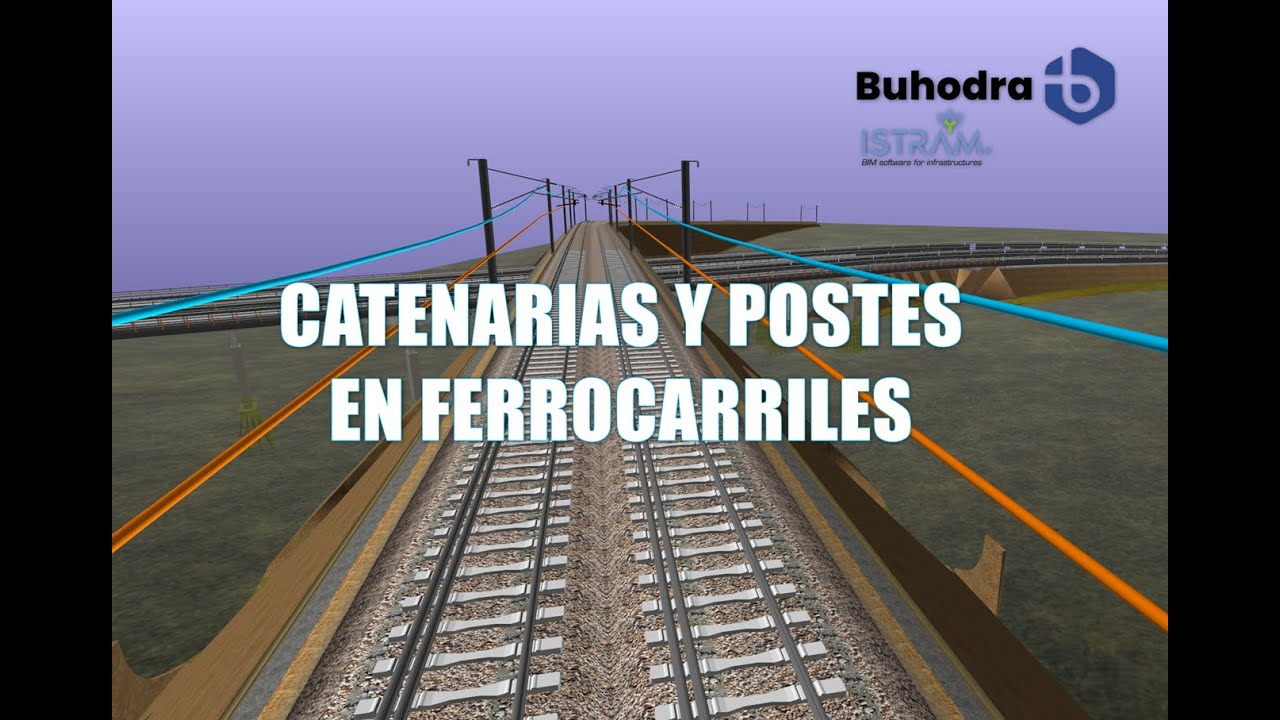 Actuaización Istram: Colocación de postes y catenarias en proyectos ...
