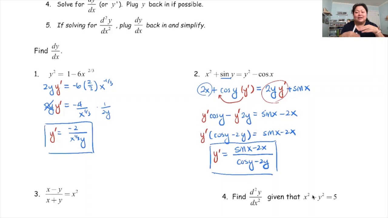 Calc Lesson 4 2 pt1 - YouTube