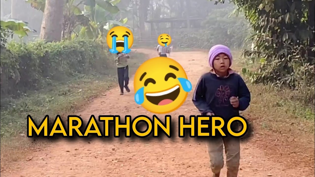 KIDS MARATHON RACE 😂 | HAPPY RONGKER - YouTube