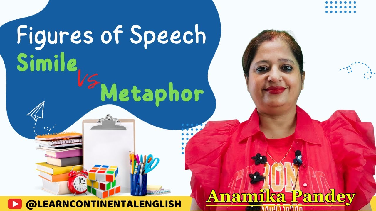 Figures of speech/Simile vs Metaphor/ Poetic devices/ Literary devices ...