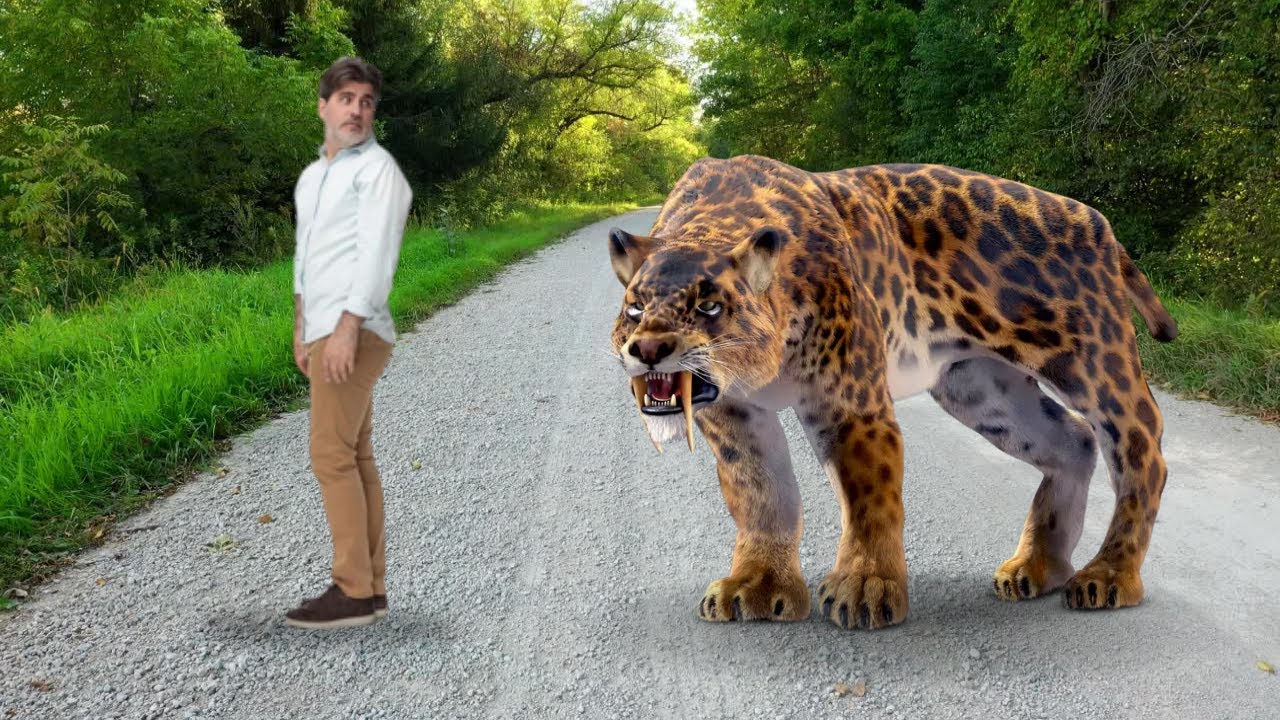 Tales Of Extinct Saber Tooth Tiger | By Mr JAM Speaks #sabertoothtiger ...