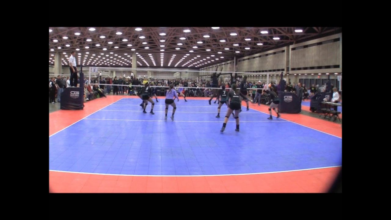 Allison Hoang #7 - Setter 2014 MF 15 National Blue - YouTube