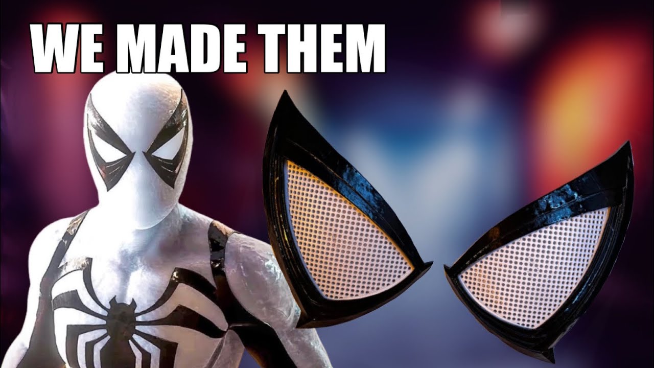 We Made the ANTI-VENOM Lenses from Marvel’s SPIDER-MAN 2 In Real Life ...