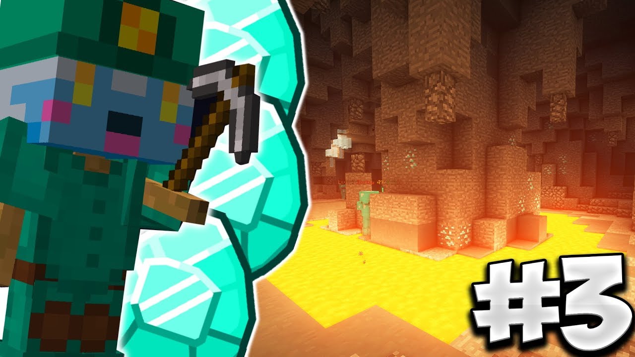 I MADE IT TO THE DIAMOND MINE! | Hypixel Skyblock Episode 3 - YouTube