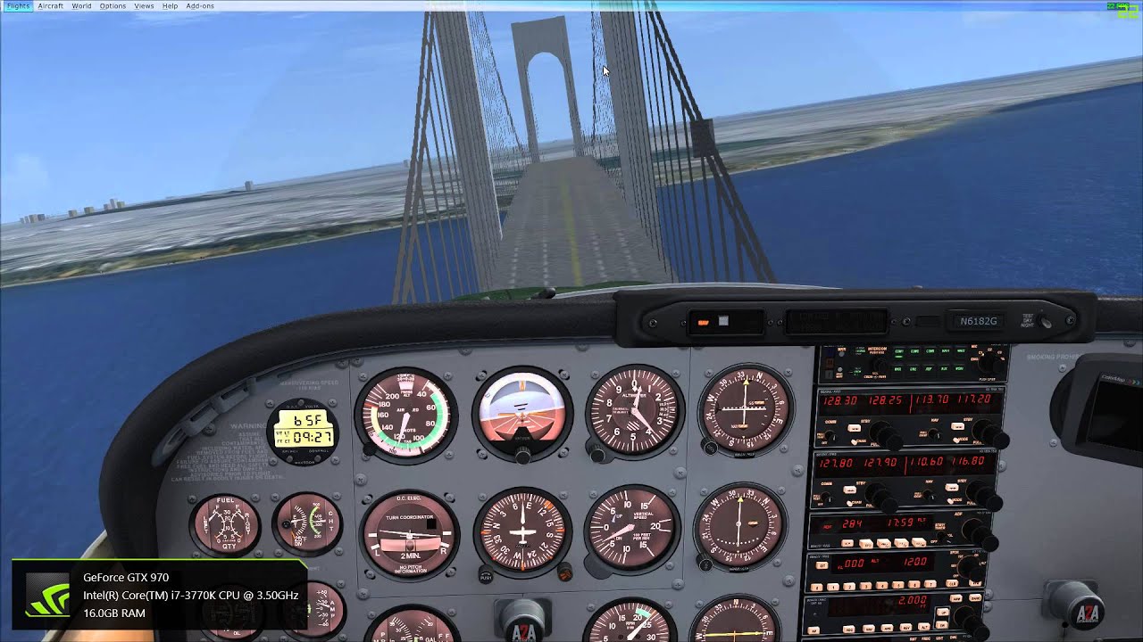 MS Flight Simulator X | Powered by GeForce GTX - YouTube