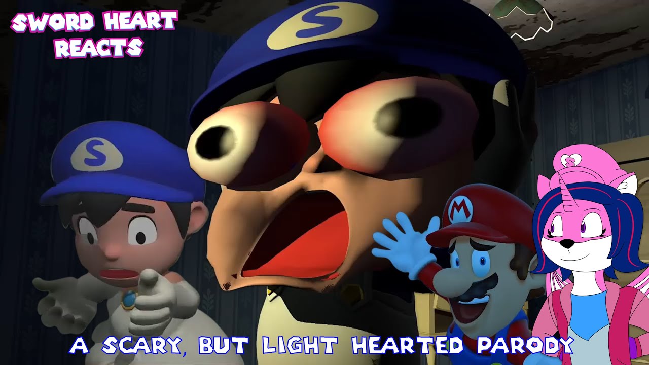 Sword Heart REACTS To SMG4: Don't Hug Me I'm Mario - YouTube