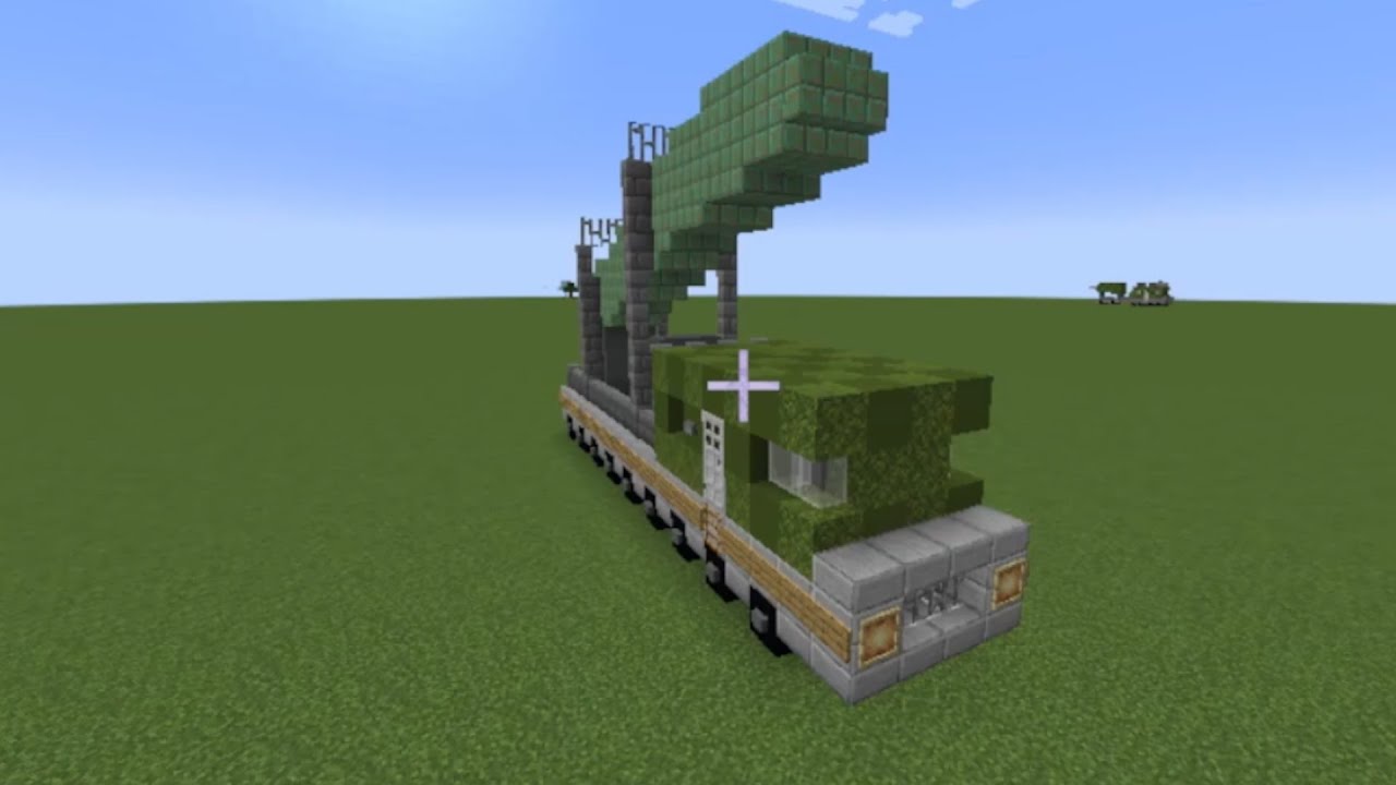 Minecraft: 5 Types Of BALLISTIC MISSILE LAUNCHER VEHICLES And 3 ...