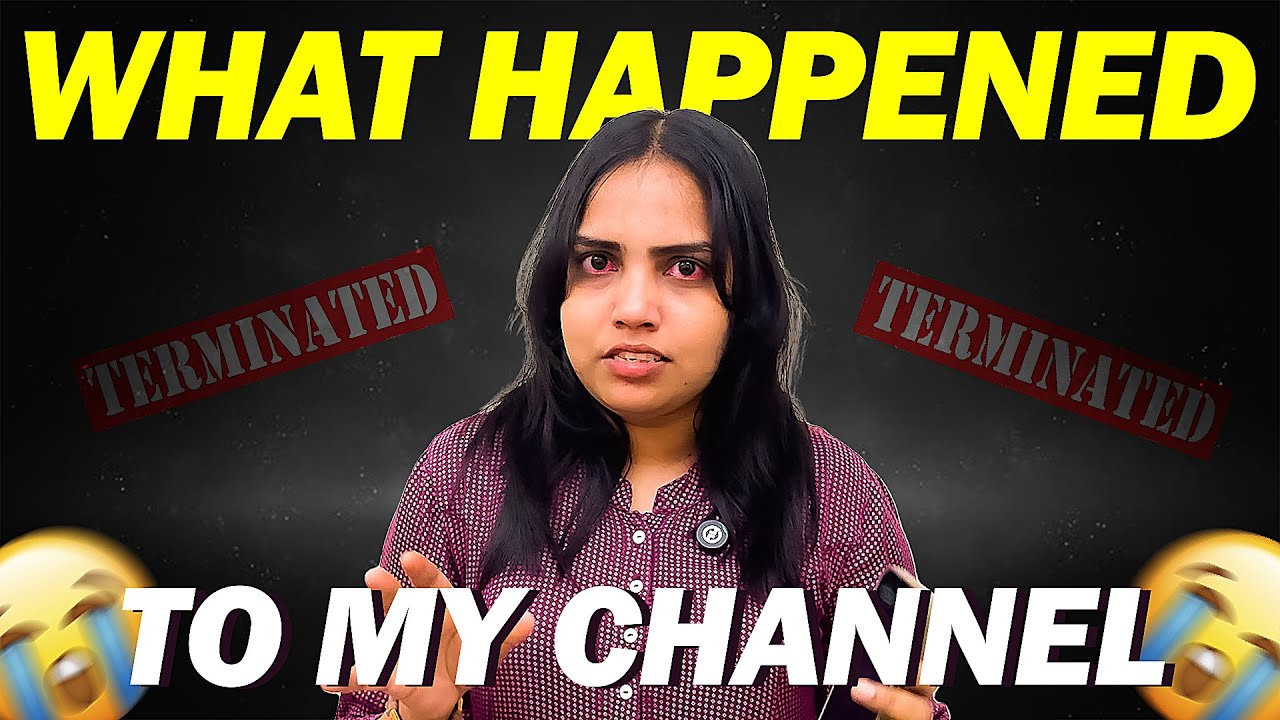 What happened to my youtube channel😭| 3 years channel | சேனல் terminate ...