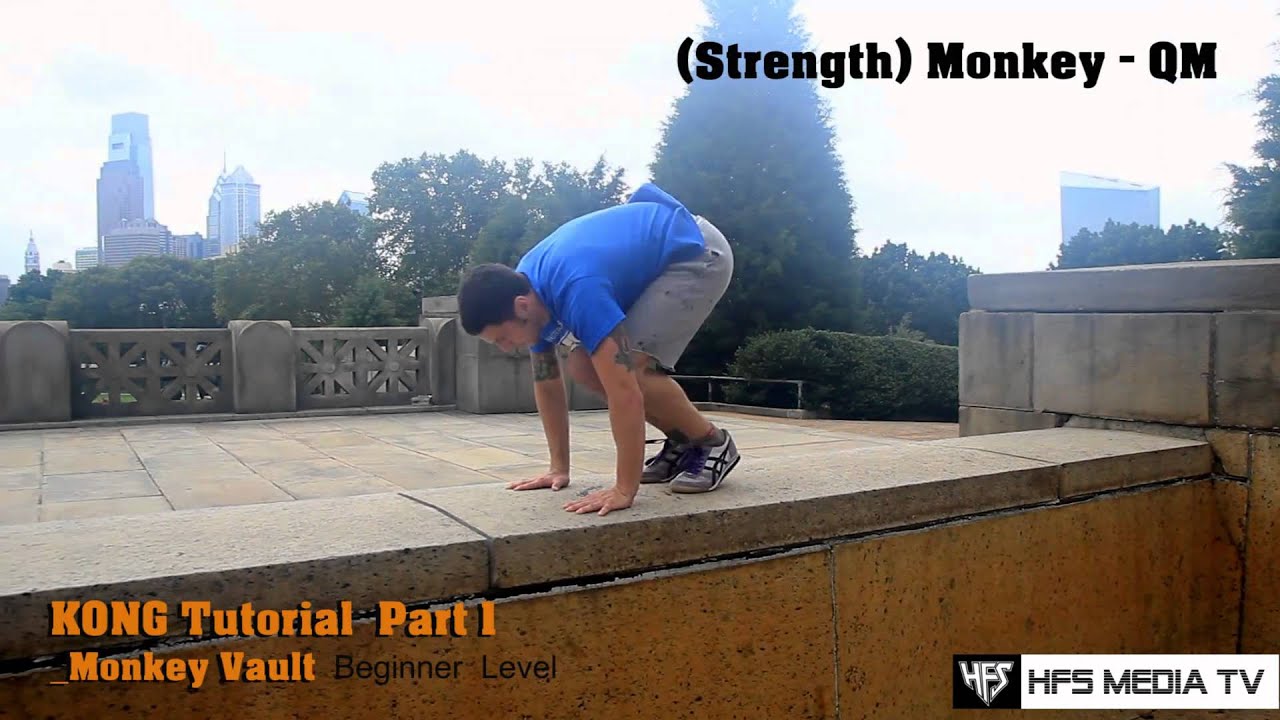 LEARN HOW TO KONG Part 1 PARKOUR Tutorial Beginner Level (JAMIE RAHN) HFS MediaTV - YouTube