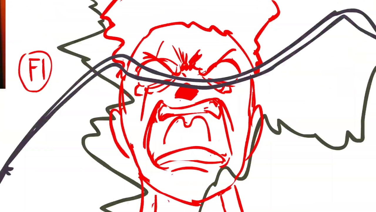 Akai - Rough Animation Preview (Sakuga) - YouTube