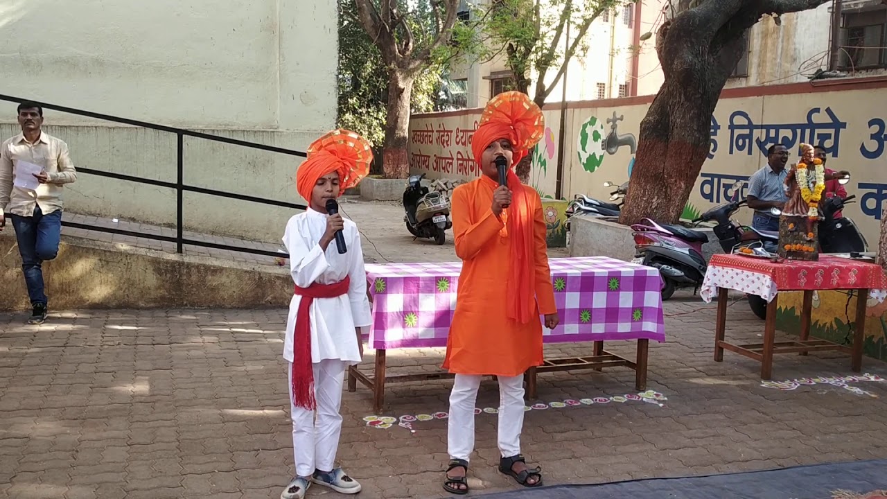 Powada Chatrpati Shivaji Maharajancha Powada. Omkar and Anurag Singing ...