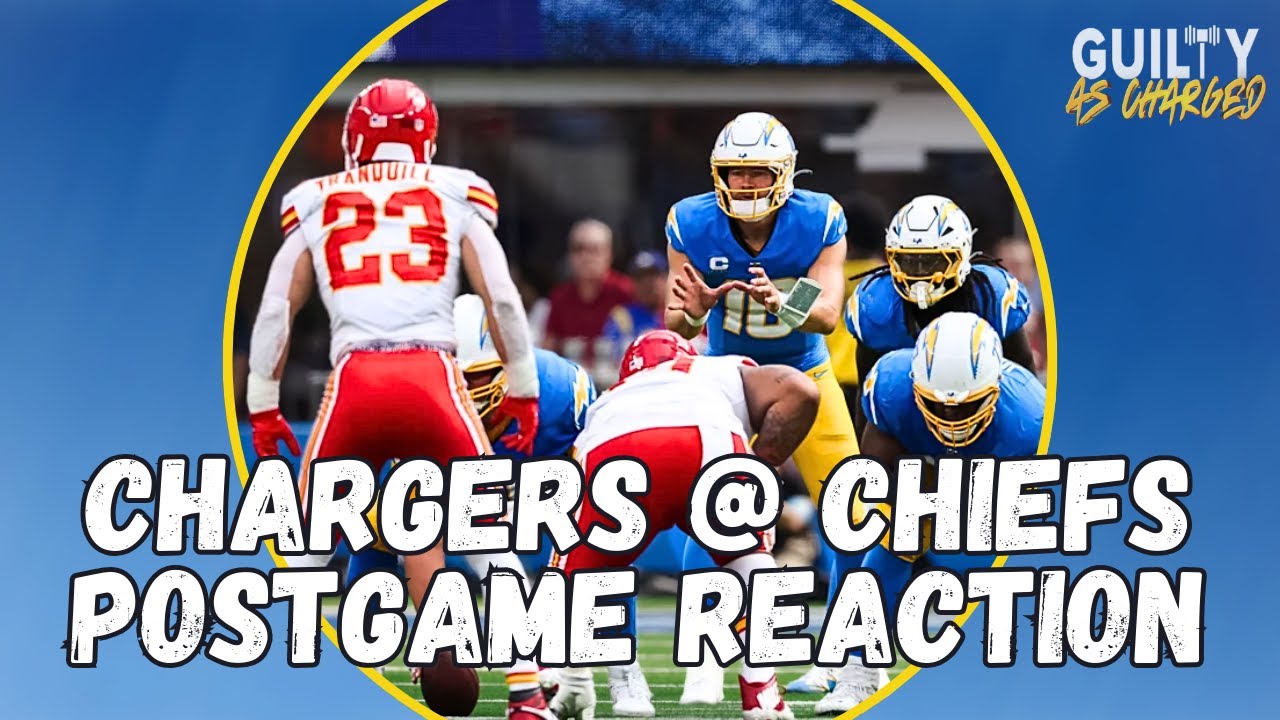 Chargers Postgame Reaction: I Hate The Chiefs - YouTube