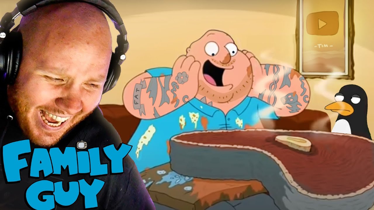 TIMTHETATMAN REACTS TO FAT FAMILY GUY MOMENTS THAT FELT PERSONAL - YouTube