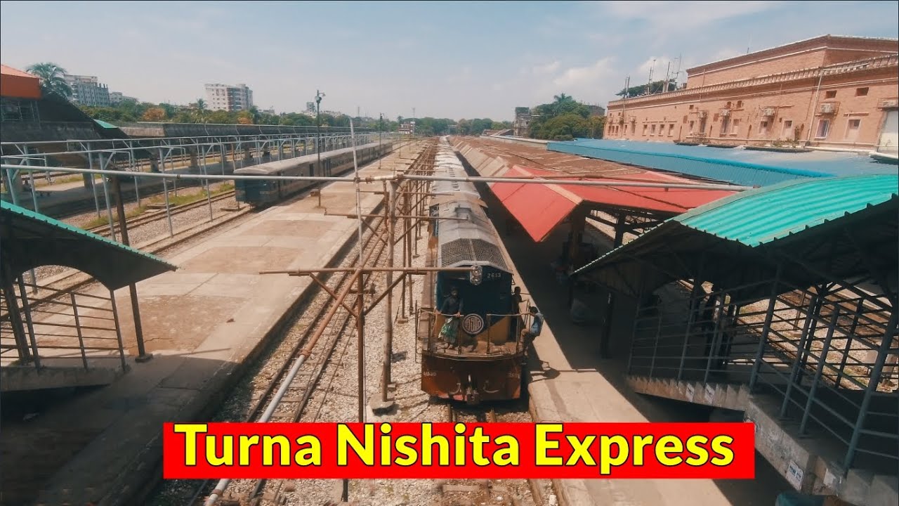 Turna Nishita Express In Chittagong Railway Station || Dhaka to ...