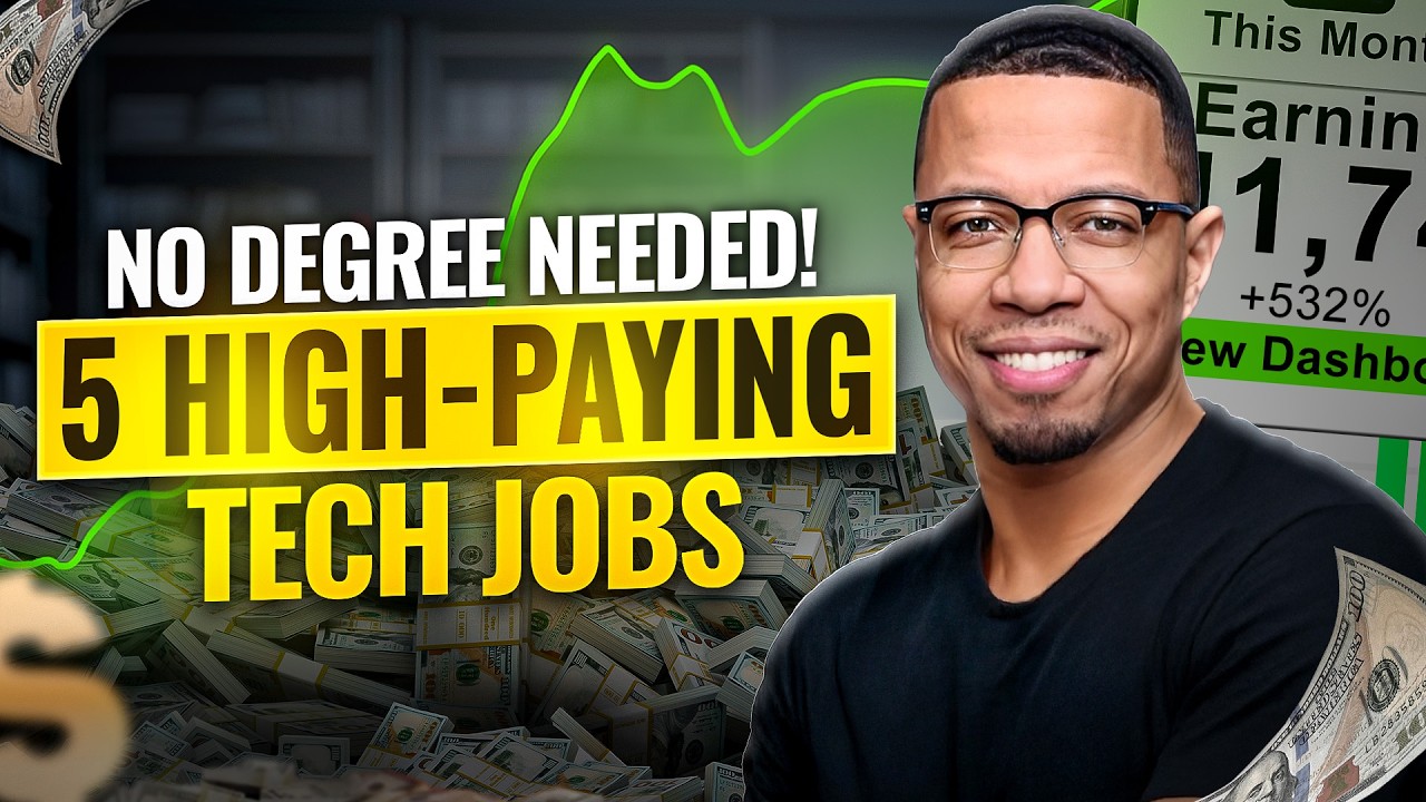 5 High-Paying Tech Jobs You Can Start In 2026 (No Degree Needed!) |Tech ...