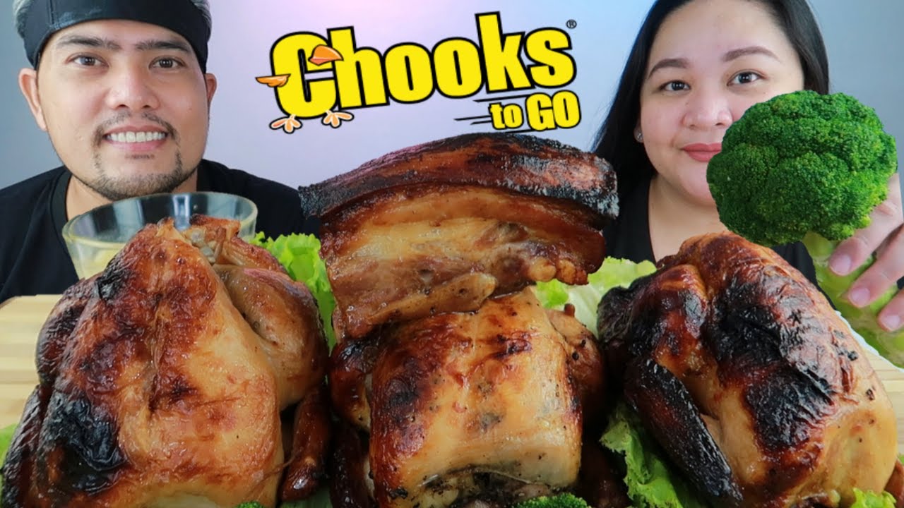 CHOOKS TO GO MUKBANG 2022 | 3 WHOLE LECHON MANOK (All Flavors) + JUICY ...