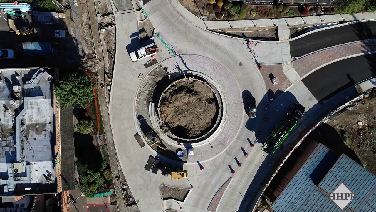 Drone of La Center Roundabout at Pacific HWY & 4th Street | La Center ...