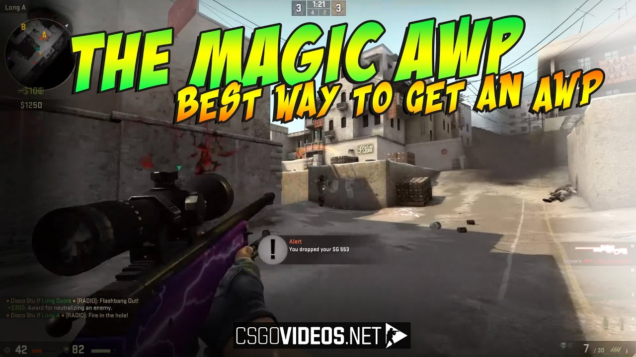 Funny way to get an AWP | CS:GO - YouTube
