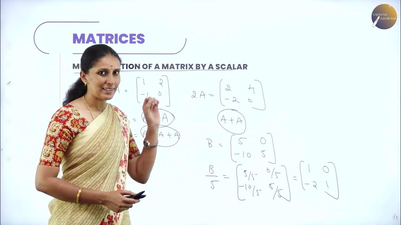 DAY 09 | MATHEMATICS | CLASS XII | MATRICES | L2 - YouTube