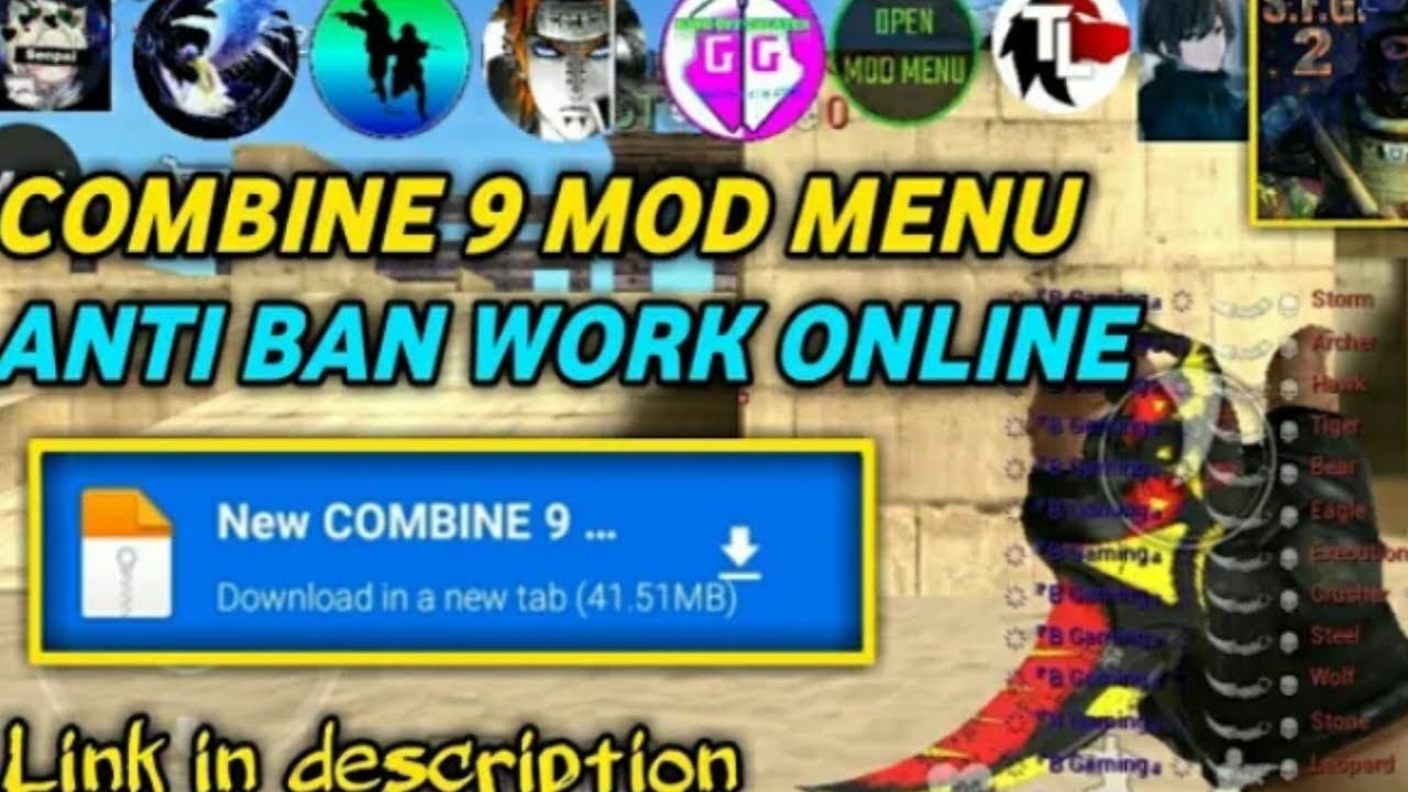 SFG 2 9 Mod Menu Combine Mediafire Link Direct - YouTube