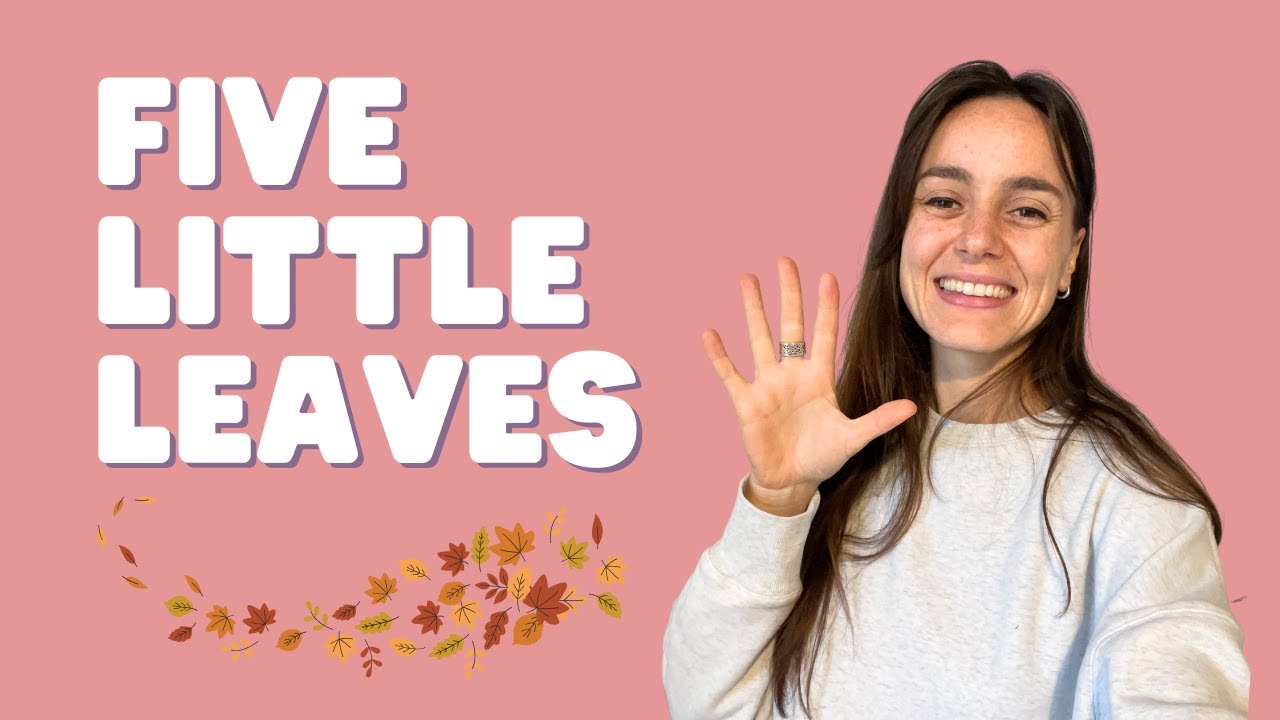 Five Little Leaves 🍁 | Autumn Counting Song - YouTube