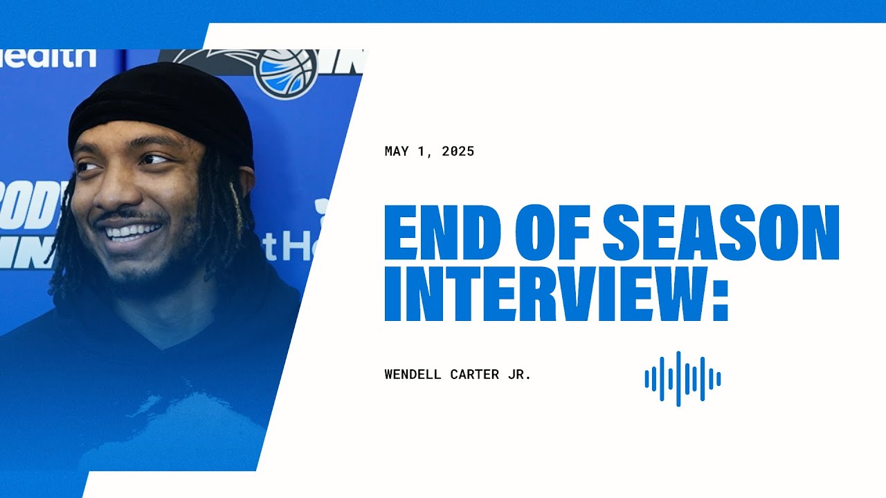 END OF SEASON INTERVIEW: WENDELL CARTER JR. - YouTube
